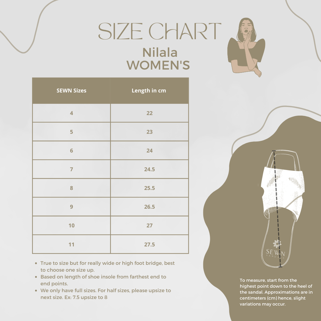 Sewn Sandals Nilala Pinay - Seek The Uniq